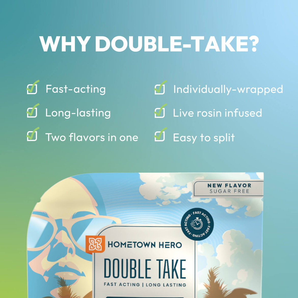 Pineapple Coconut - Double Take Gummies